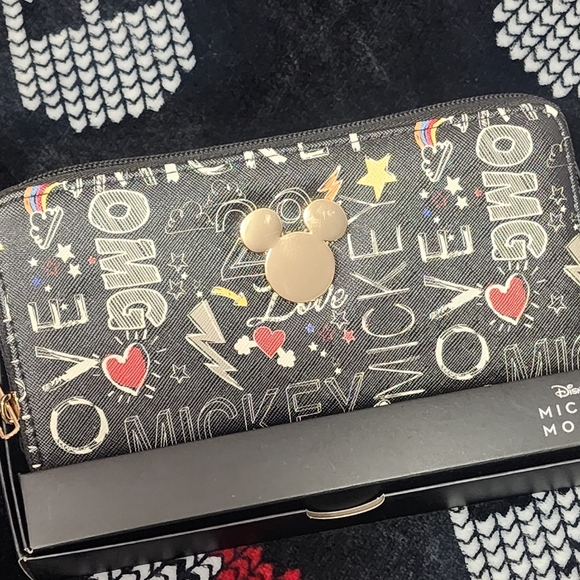 Disney | Bags | Disney Mickey Mouse Wallet | Poshmark